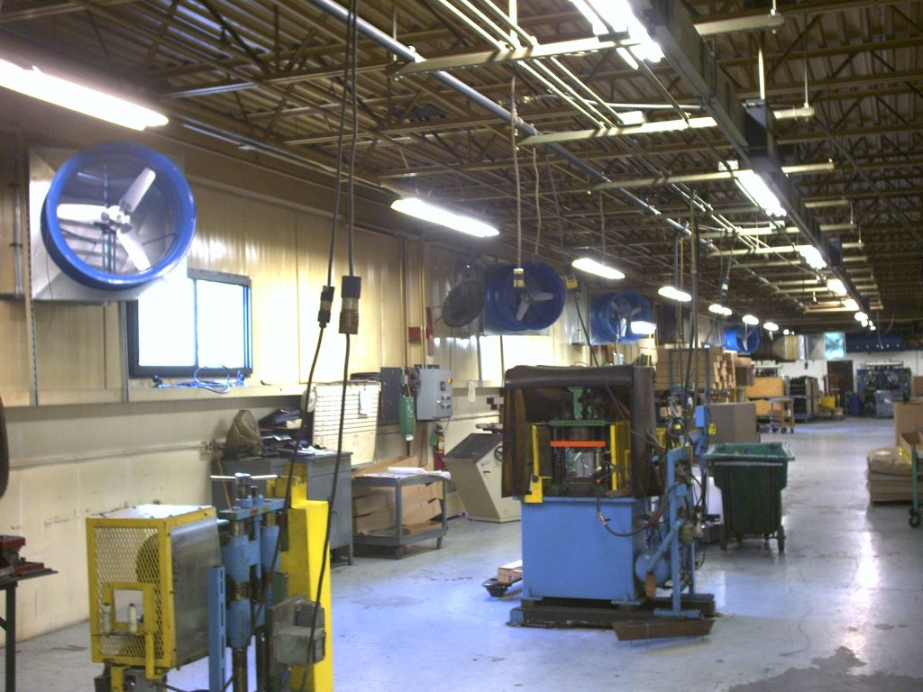 Building cooling strategy for high-heat processes – Ventilation Pros